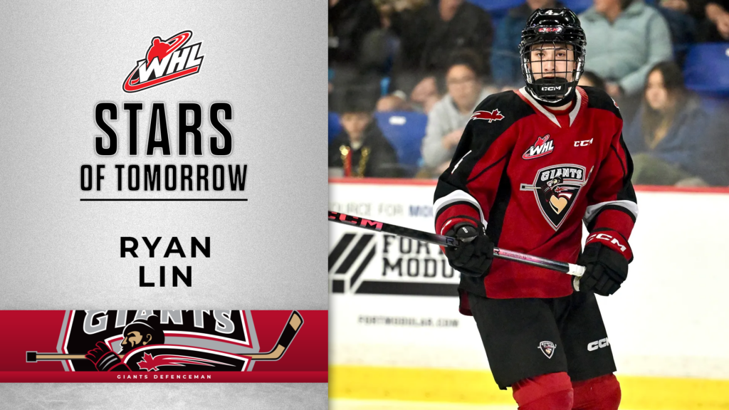 WHL Stars of Tomorrow: Ryan Lin, Vancouver Giants - Western Hockey League