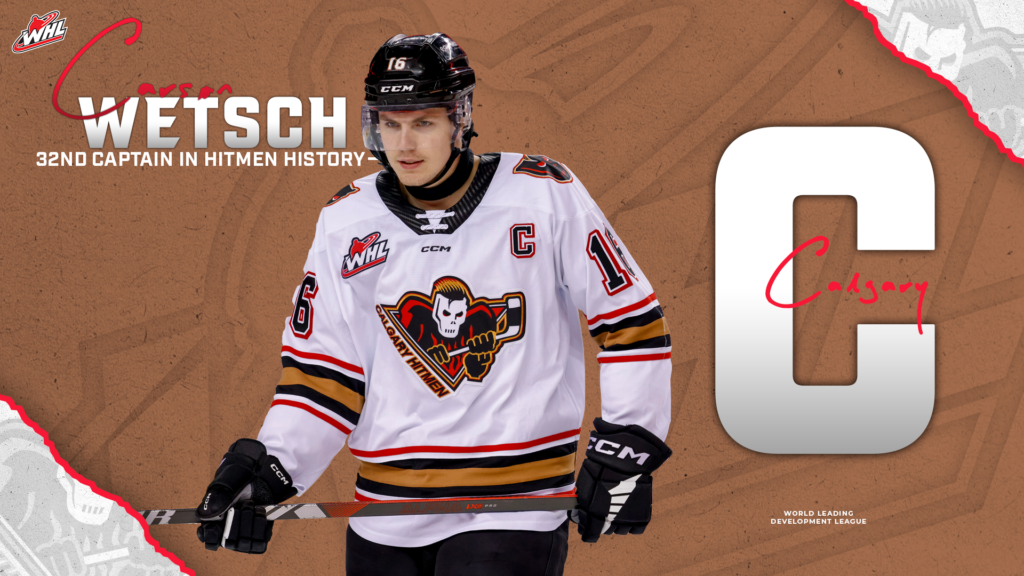 Calgary Hitmen announce 2024-25 leadership group, name Carson Wetsch ...