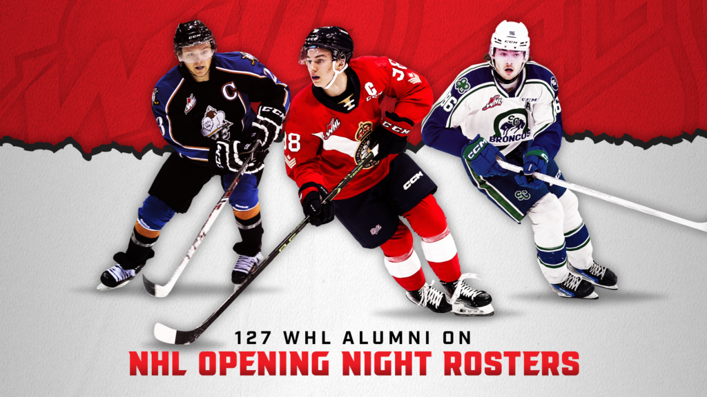127 WHL players named to NHL Opening Night rosters for 2024-25 ...