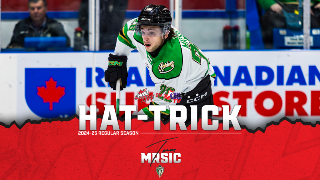 WHL Hat-Tricks – Tomas Mrsic - Western Hockey League