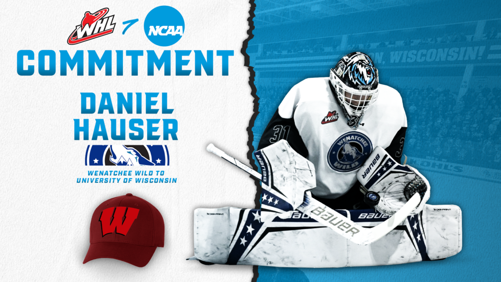 Wild netminder Hauser commits to University of Wisconsin - Western ...