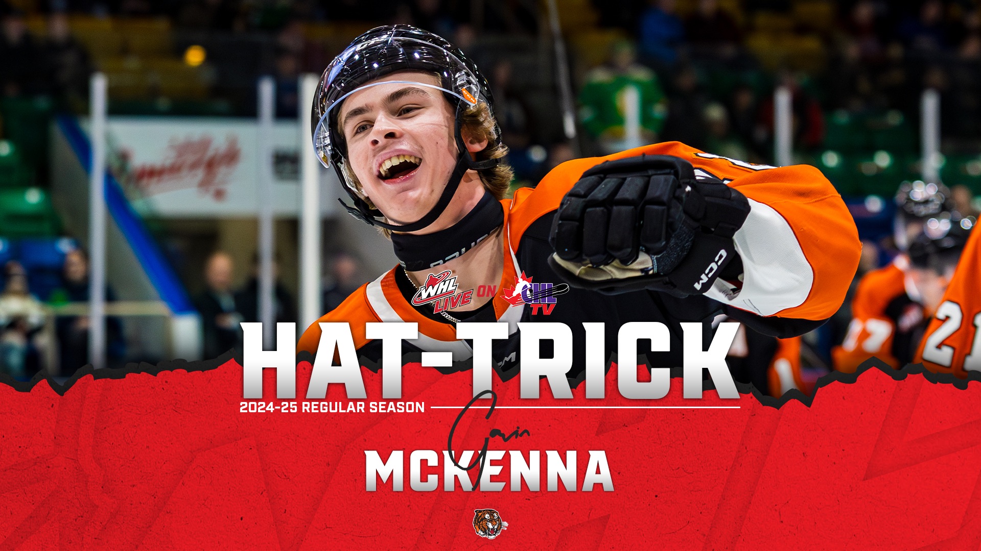 WHL Hat-Tricks – Gavin McKenna - Western Hockey League