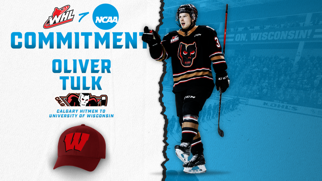 Hitmen forward Tulk commits to University of Wisconsin - Western Hockey ...
