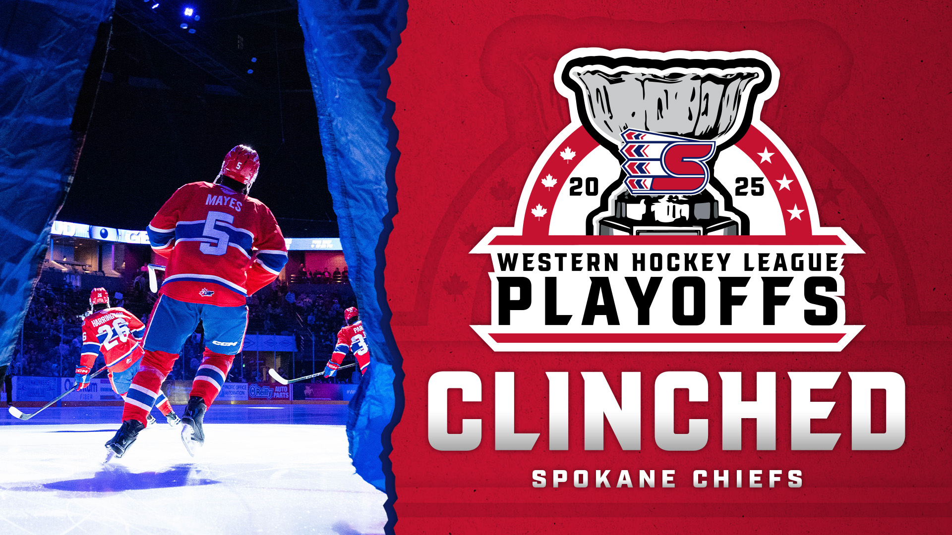 Spokane Chiefs punch ticket to 2025 WHL Playoffs - Western Hockey League