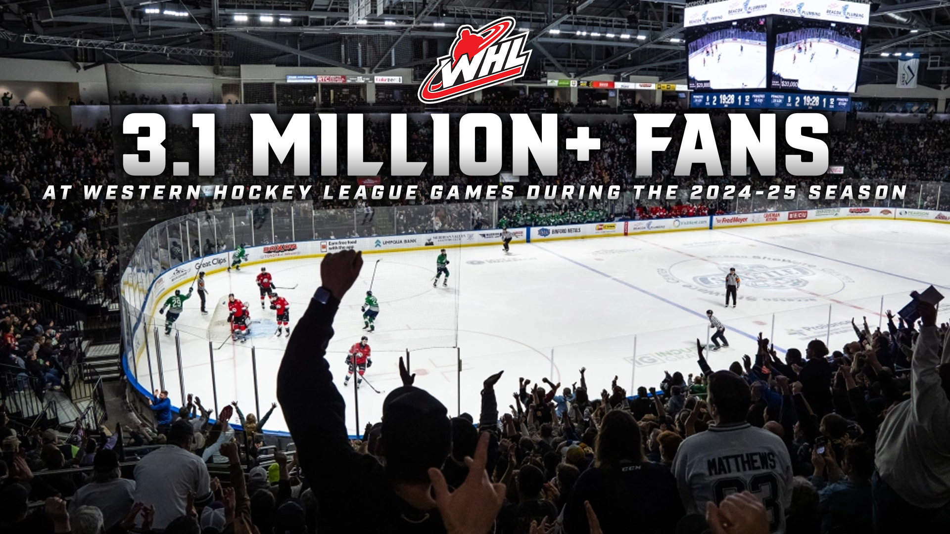 WHL announces 3.1 million in Regular Season attendance as 2025 WHL ...