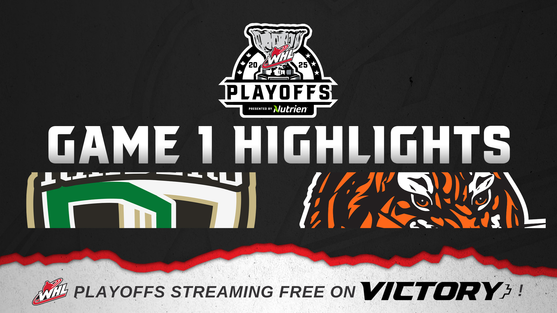 Raiders at Tigers — Game 1 | 2025 WHL Playoffs Highlights - Western ...