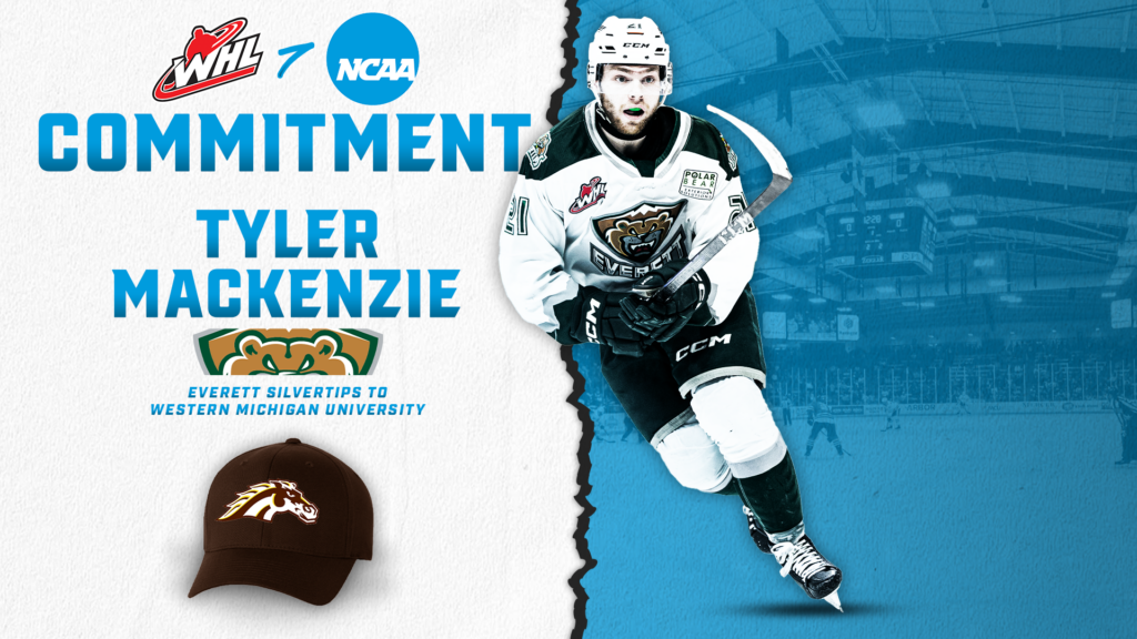 Graduating Silvertips forward MacKenzie commits to Western Michigan ...