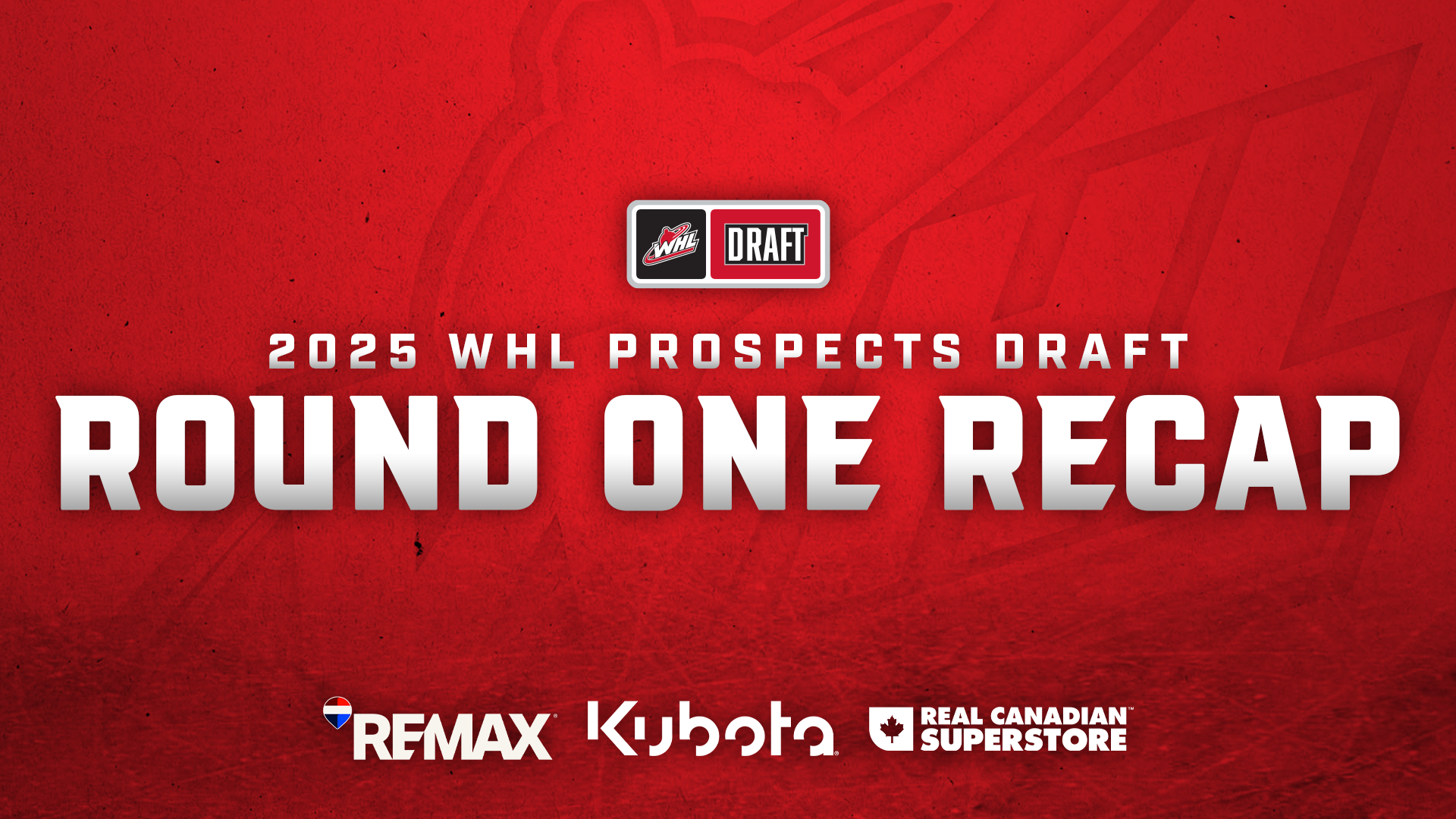 Western Hockey League completes first round of 2025 WHL Prospects Draft ...