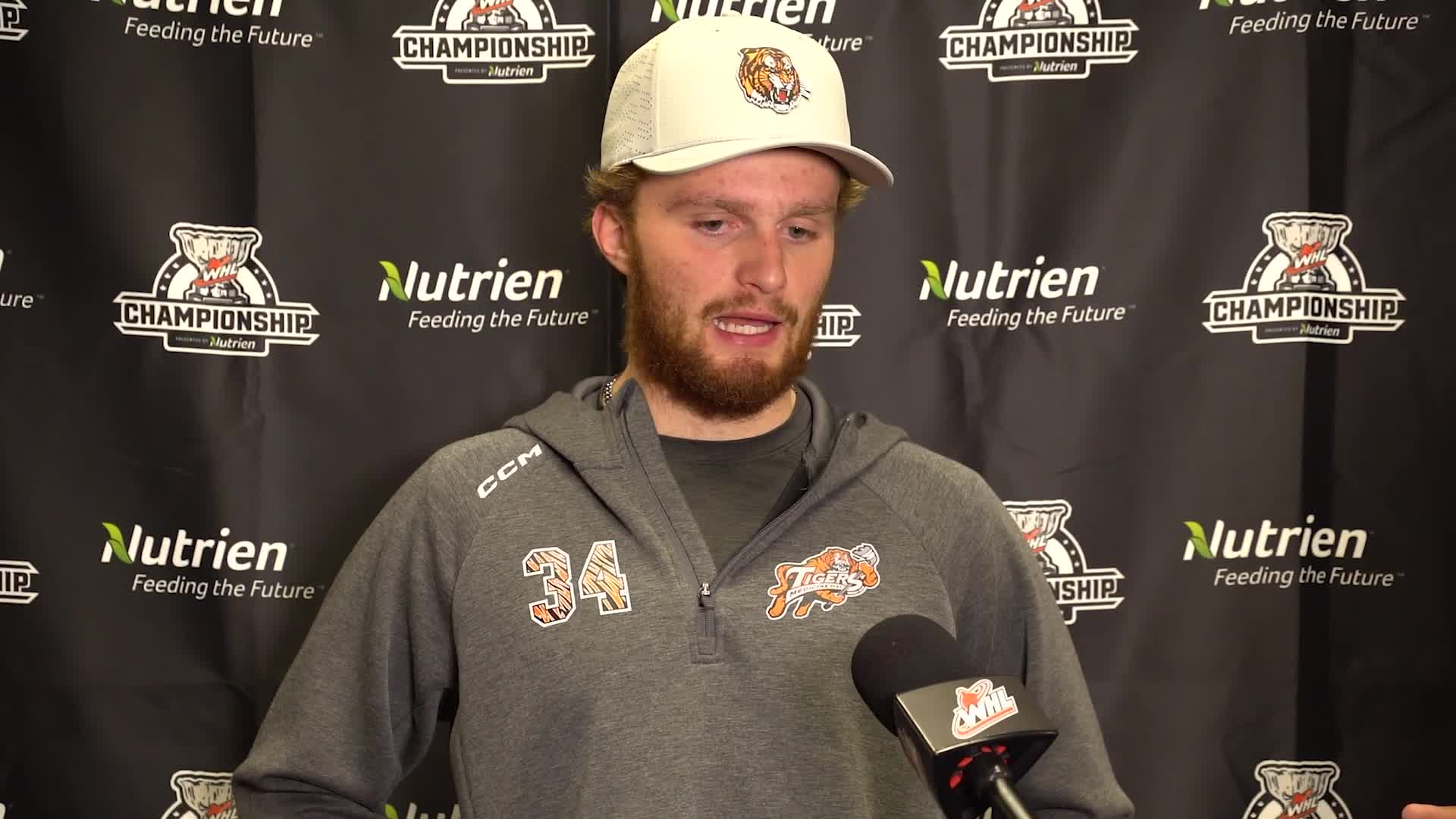 Andrew Basha | Game 1 – WHL Championship Morning Skate - Western Hockey ...