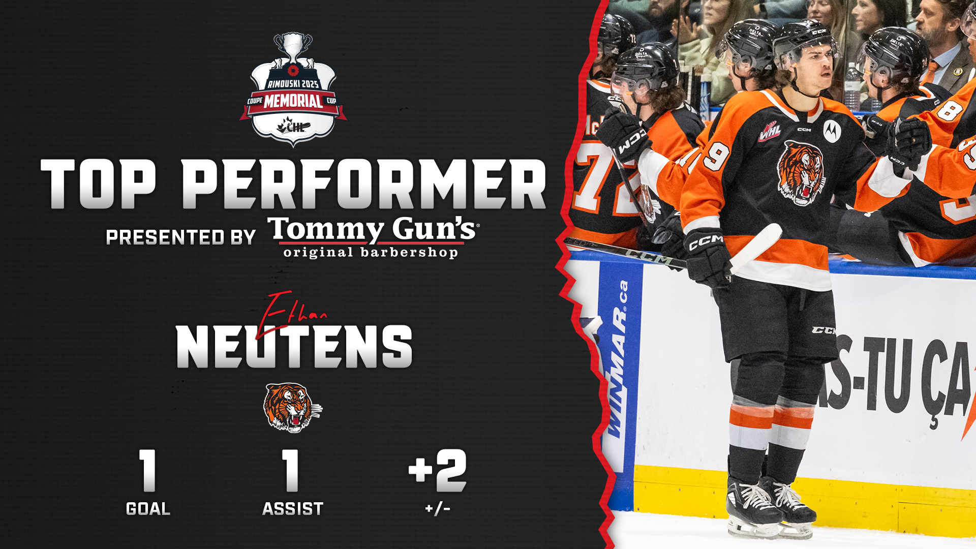 Memorial Cup Top Performer: May 27, 2025 - Western Hockey League