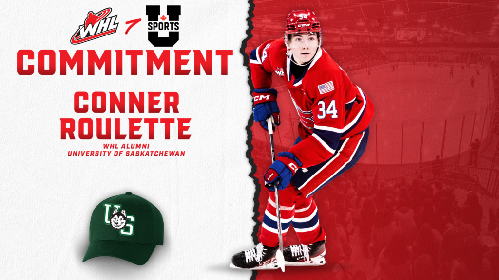 Former WHL All-Star Roulette commits to University of Saskatchewan ...