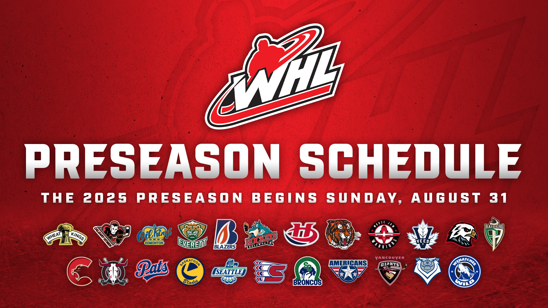 WHL Schedule - Western Hockey League
