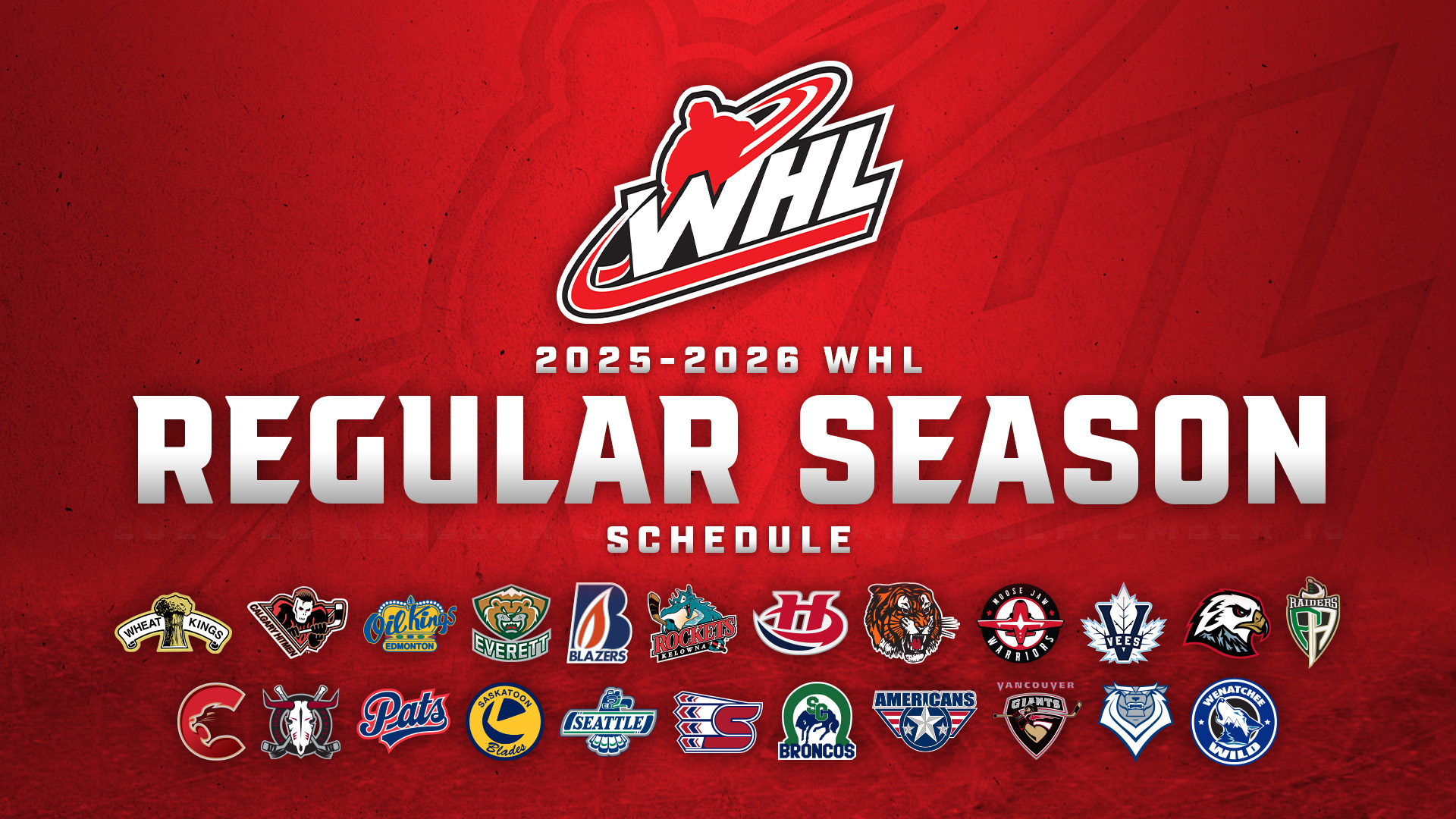 Western Hockey League announces 2025-26 Regular Season schedule ...