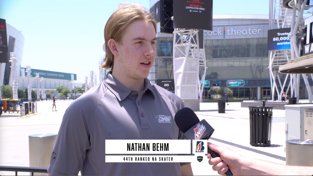 Prospect Info: - Nathan Behm 66th Overall 2025 | HFBoards - NHL Message ...