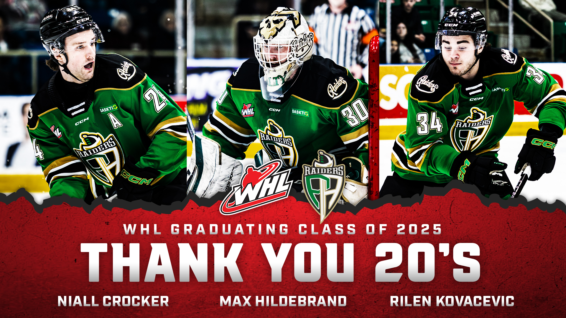 2025 WHL Graduates: Prince Albert Raiders - Western Hockey League