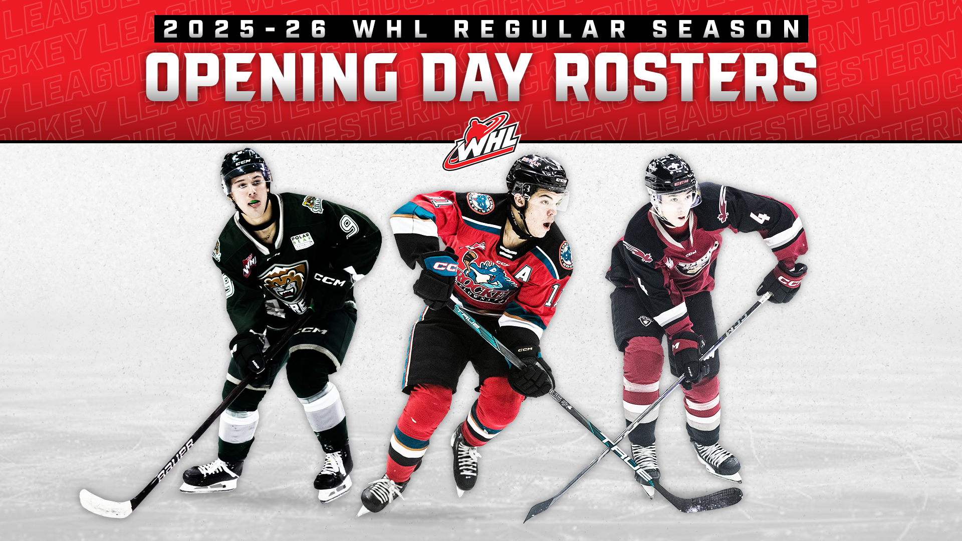 WHL announces opening day rosters for 2025-26 season - Western Hockey League