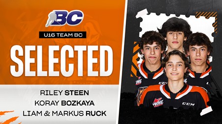 Tiger Footprints All Over Team BC's Roster - Medicine Hat Tigers