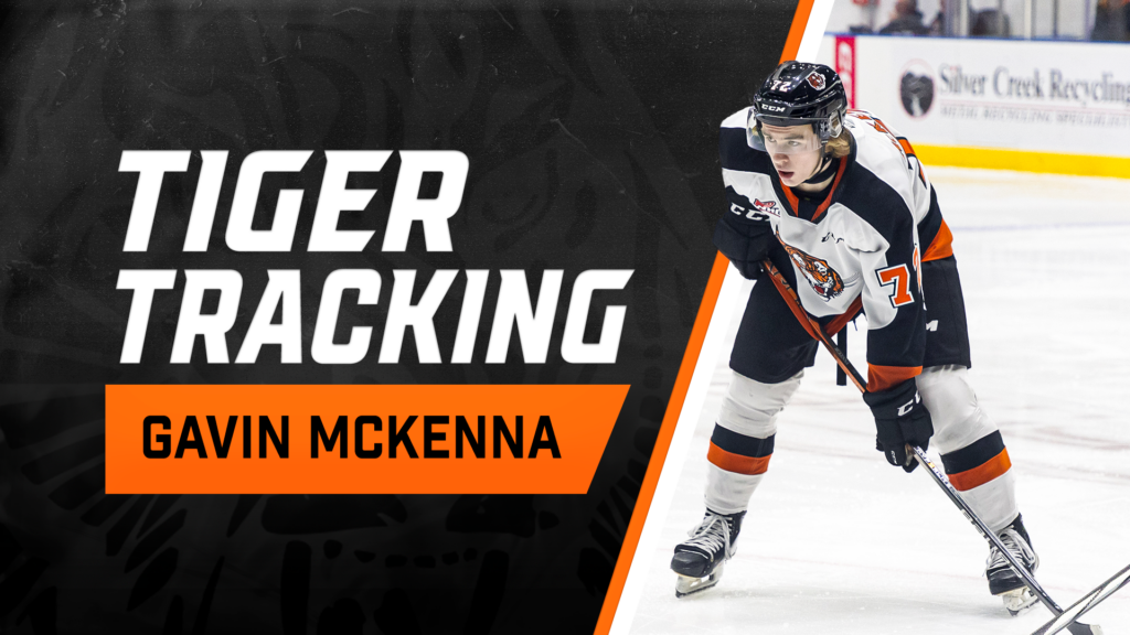 Tiger Tracking: Gavin McKenna, World U18's - Medicine Hat Tigers