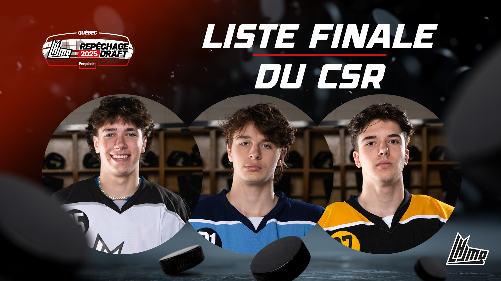 Repêchage LHJMQ 2025 : le CSR dévoile sa dernière liste - BVM Sports