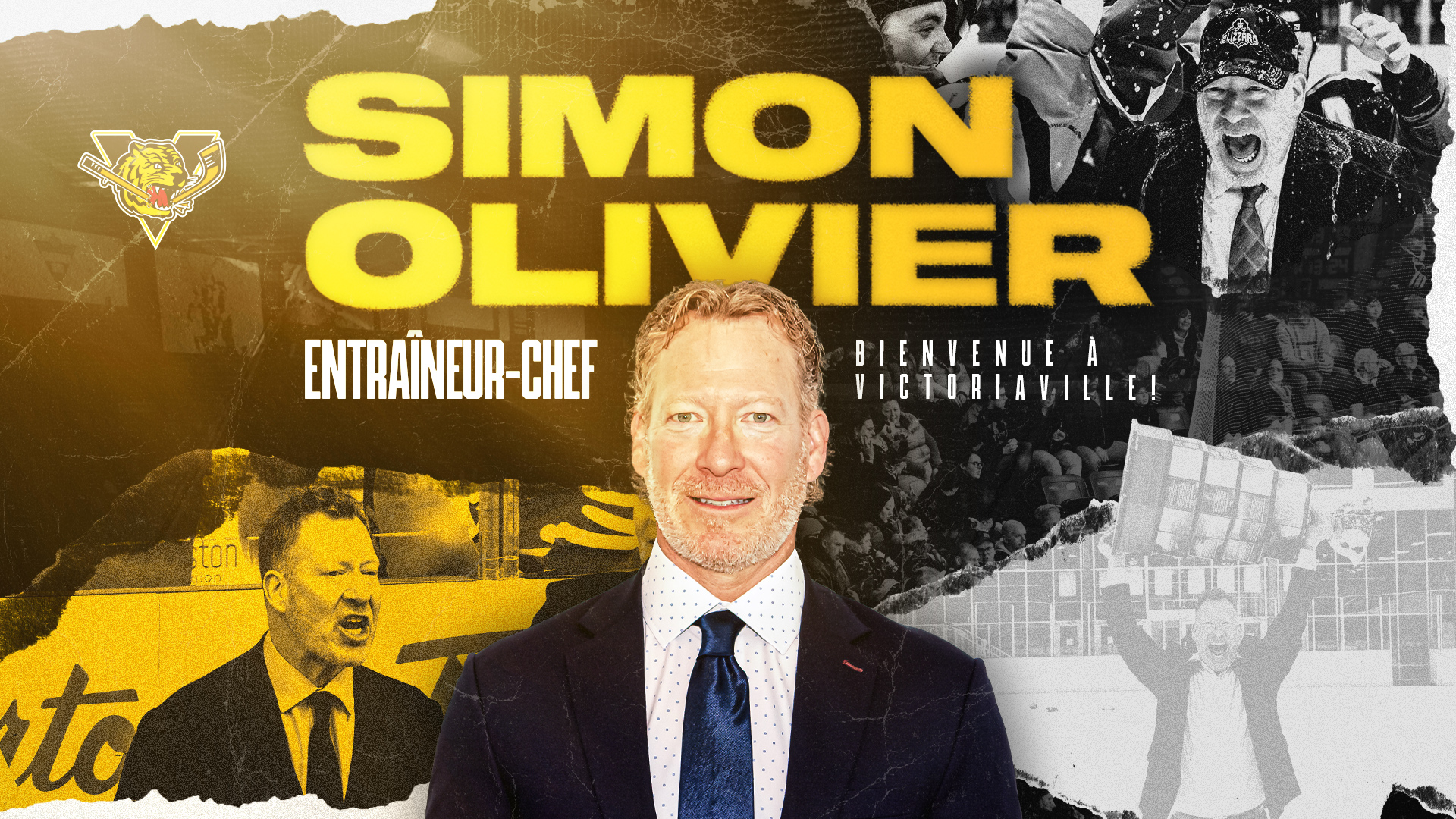 Simon Olivier devient le nouvel entraîneur-chef des Tigres ! - Les Tigres de Victoriaville