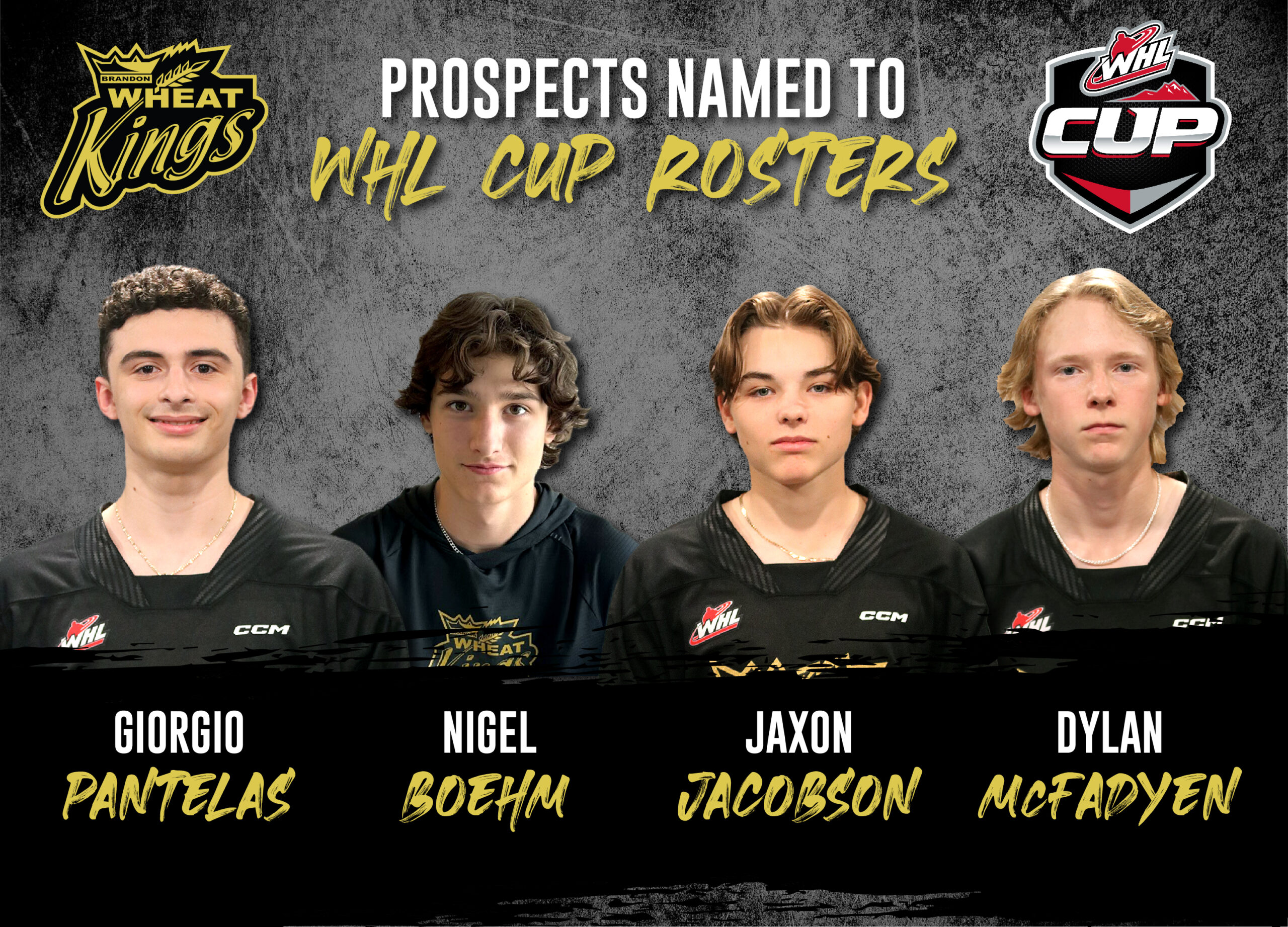 Four Wheat Kings Prospects To Play In WHL Cup - Brandon Wheat Kings