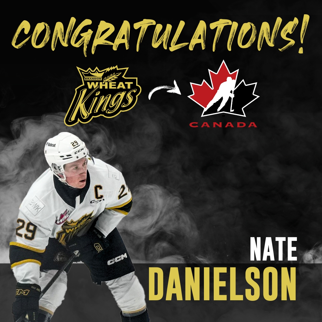 Danielson Named To Canadian World Junior Team – Brandon Wheat Kings
