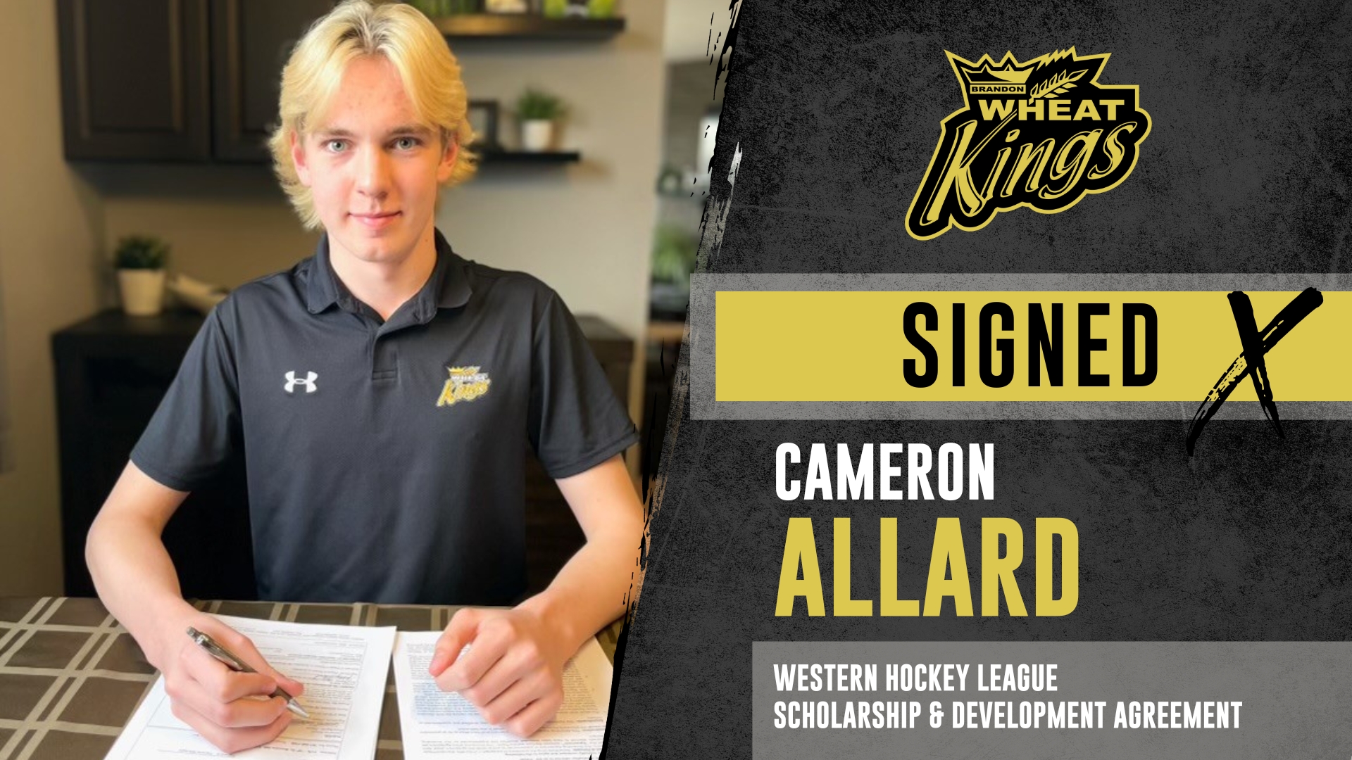 Prospect Allard Signs Scholarship and Development Agreement With Wheat ...