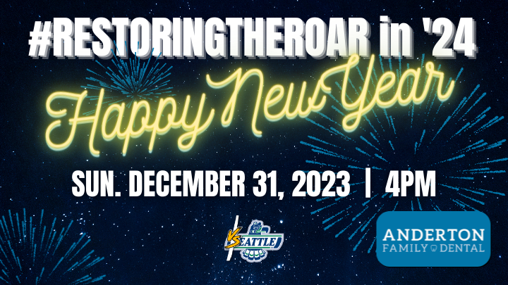 Dec 31, 2023 - Restoring The Roar in '24 - Wenatchee Wild