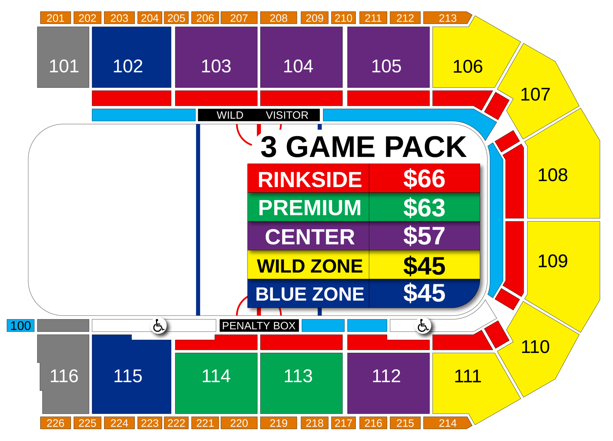 Partial Packs - Wenatchee Wild