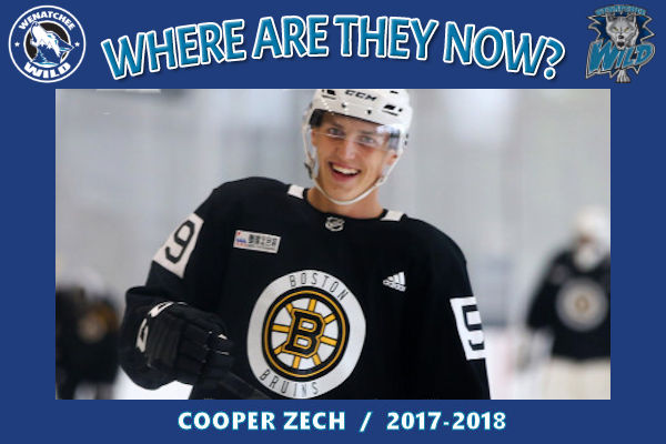 “WHERE ARE THEY NOW?” – COOPER ZECH - Wenatchee Wild