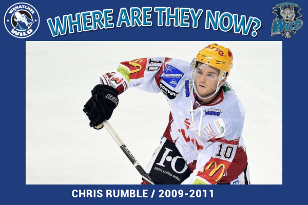 “WHERE ARE THEY NOW?” – CHRIS RUMBLE - Wenatchee Wild