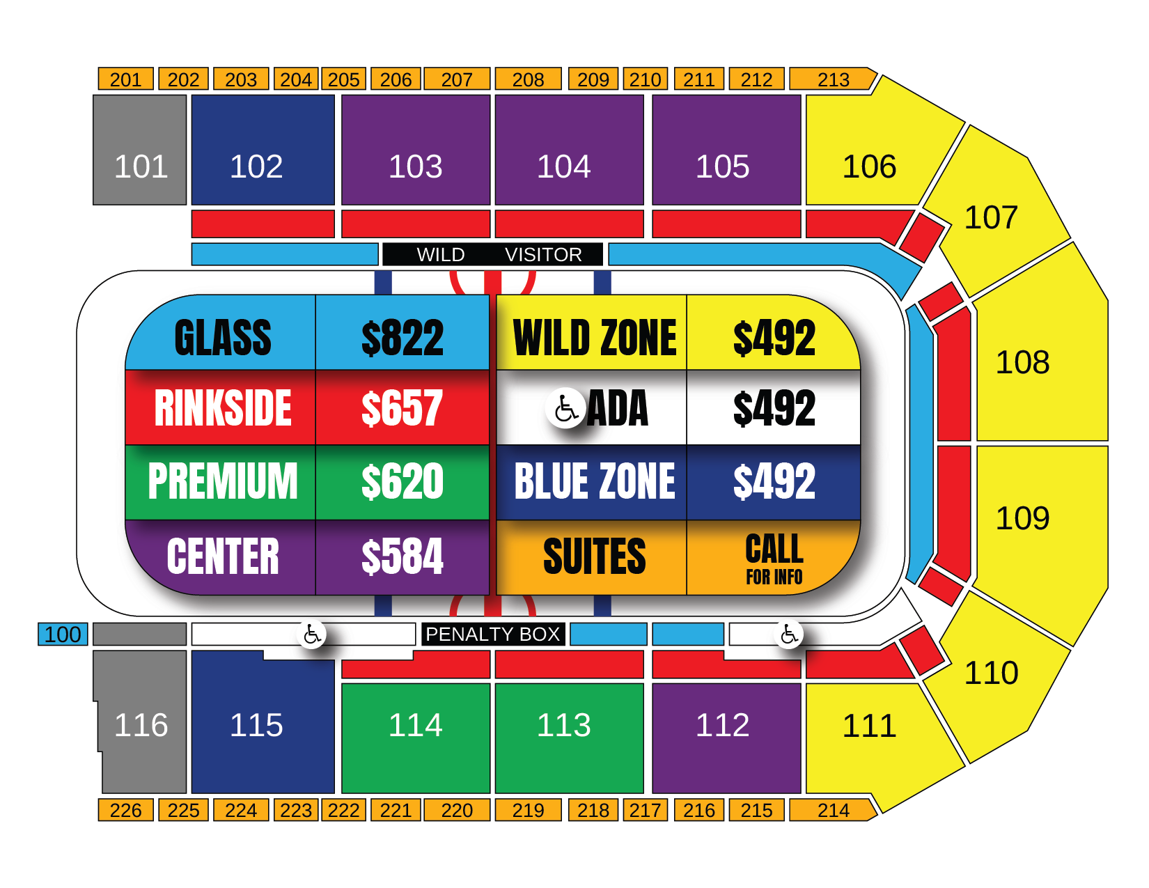 2025-26 Season Tickets - Wenatchee Wild