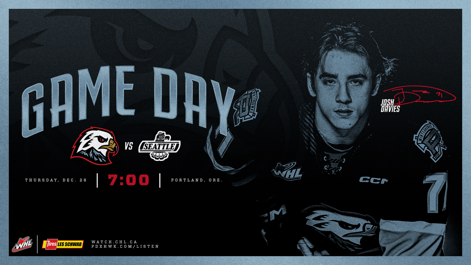 Game Day Hub: December 28 vs. Seattle - Portland Winterhawks