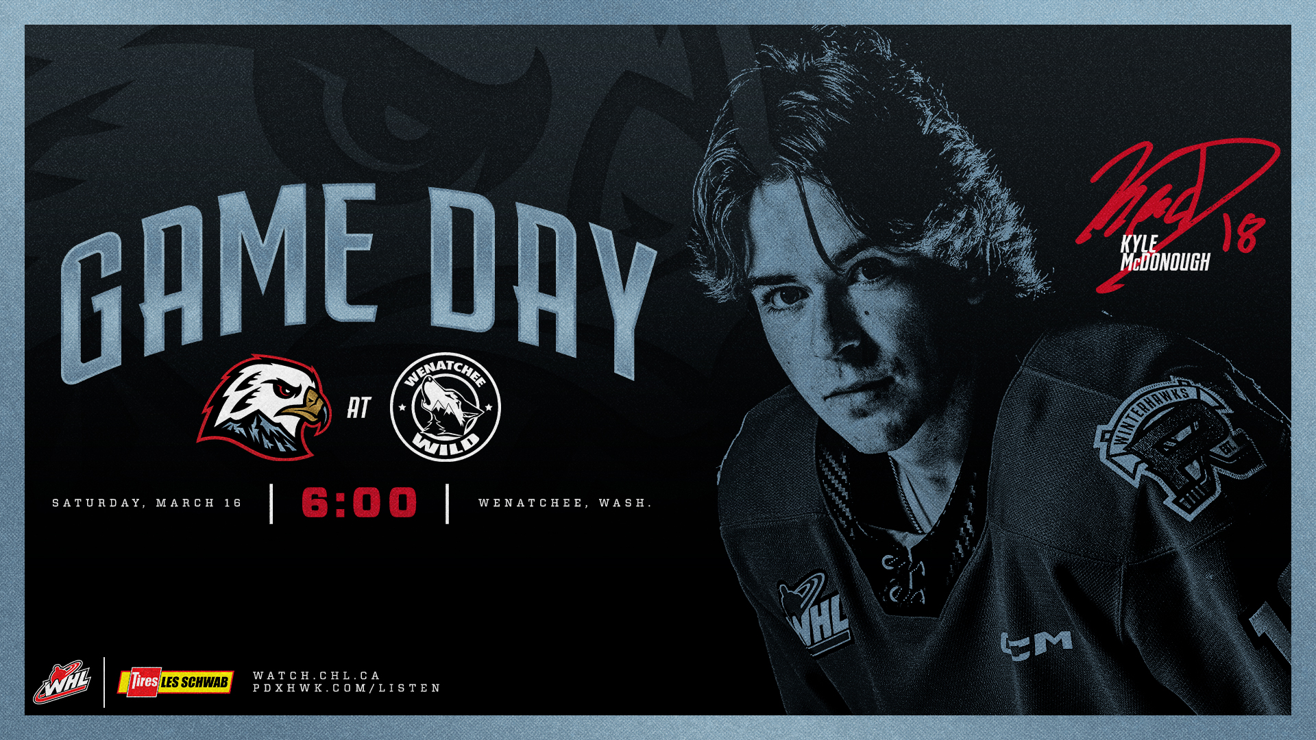 Game Day Hub: March 16 at Wenatchee - Portland Winterhawks