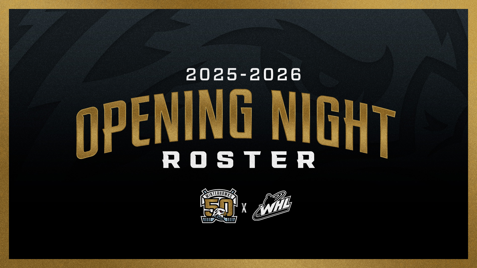 Winterhawks announce 2025-26 50th Anniversary opening night roster ...