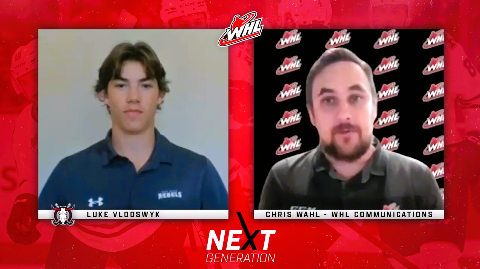 WHL Next Generation - Luke Vlooswyk - Red Deer Rebels