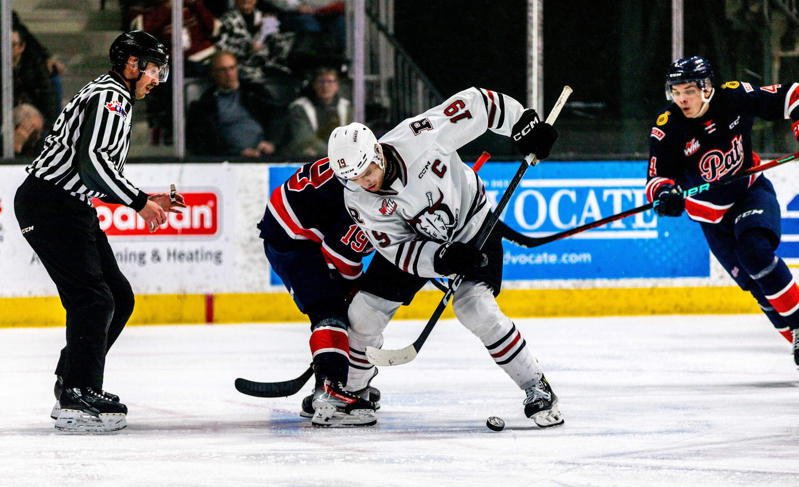 Rebels hold the fort on Pats for fourth-straight win - Red Deer Rebels
