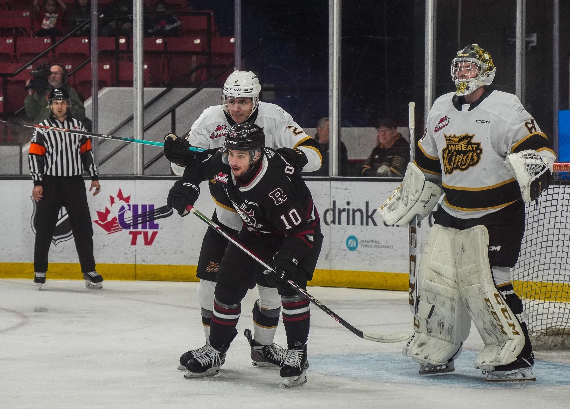 Three-goal second period sinks Rebels in Brandon - Red Deer Rebels