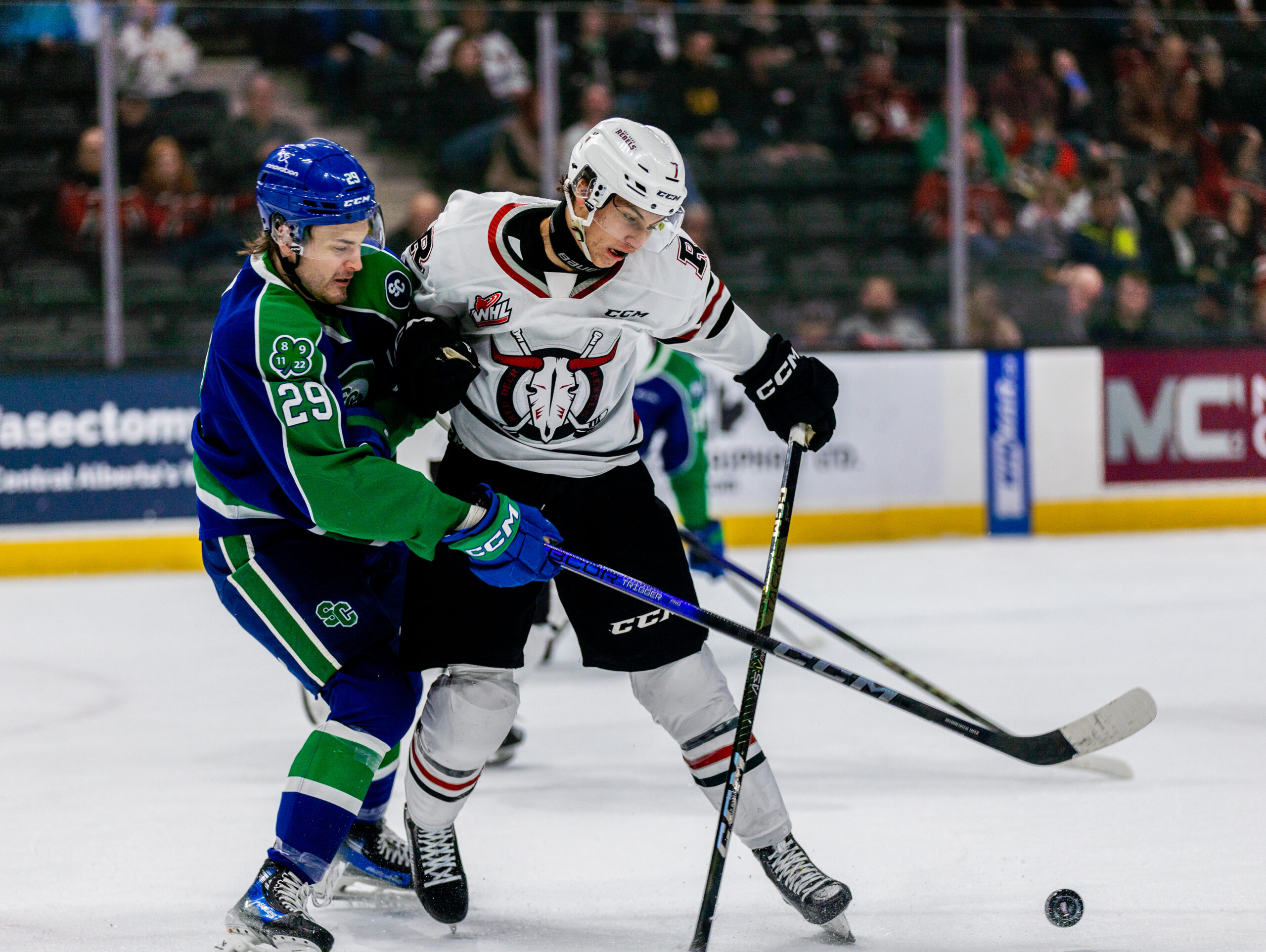 Rebels move up in standings with win over Broncos - Red Deer Rebels