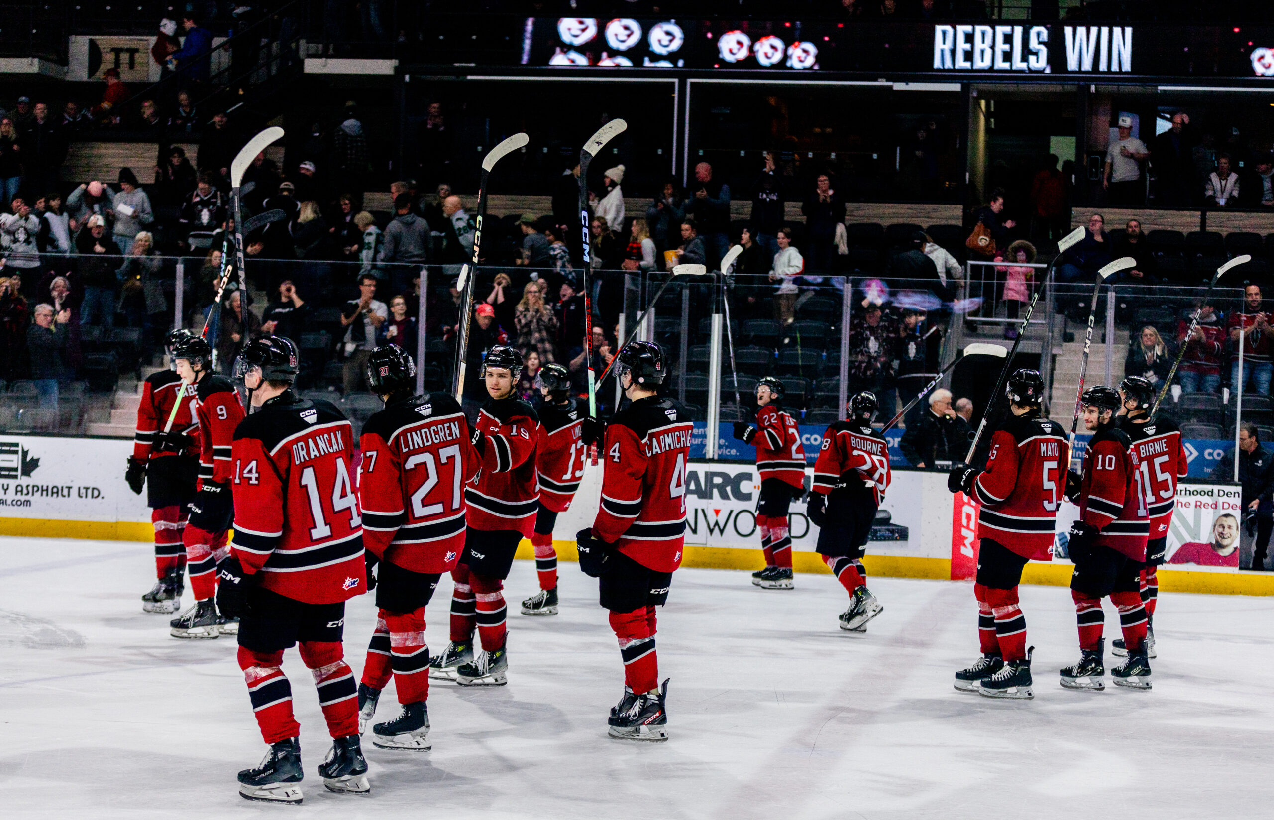 Rebels trending upward as midway point nears - Red Deer Rebels