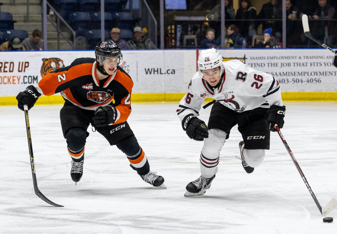 Rebels smother Tigers in 3-1 road victory - Red Deer Rebels