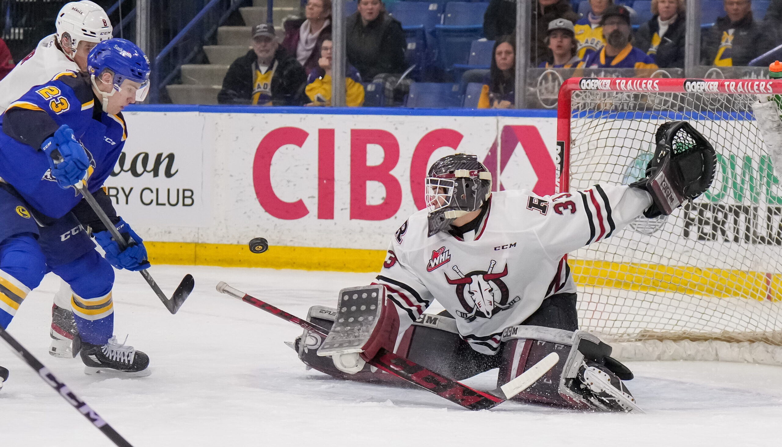 Wutzke, Uchacz, penalty killers shine as Rebels blank Blades - Red Deer Rebels