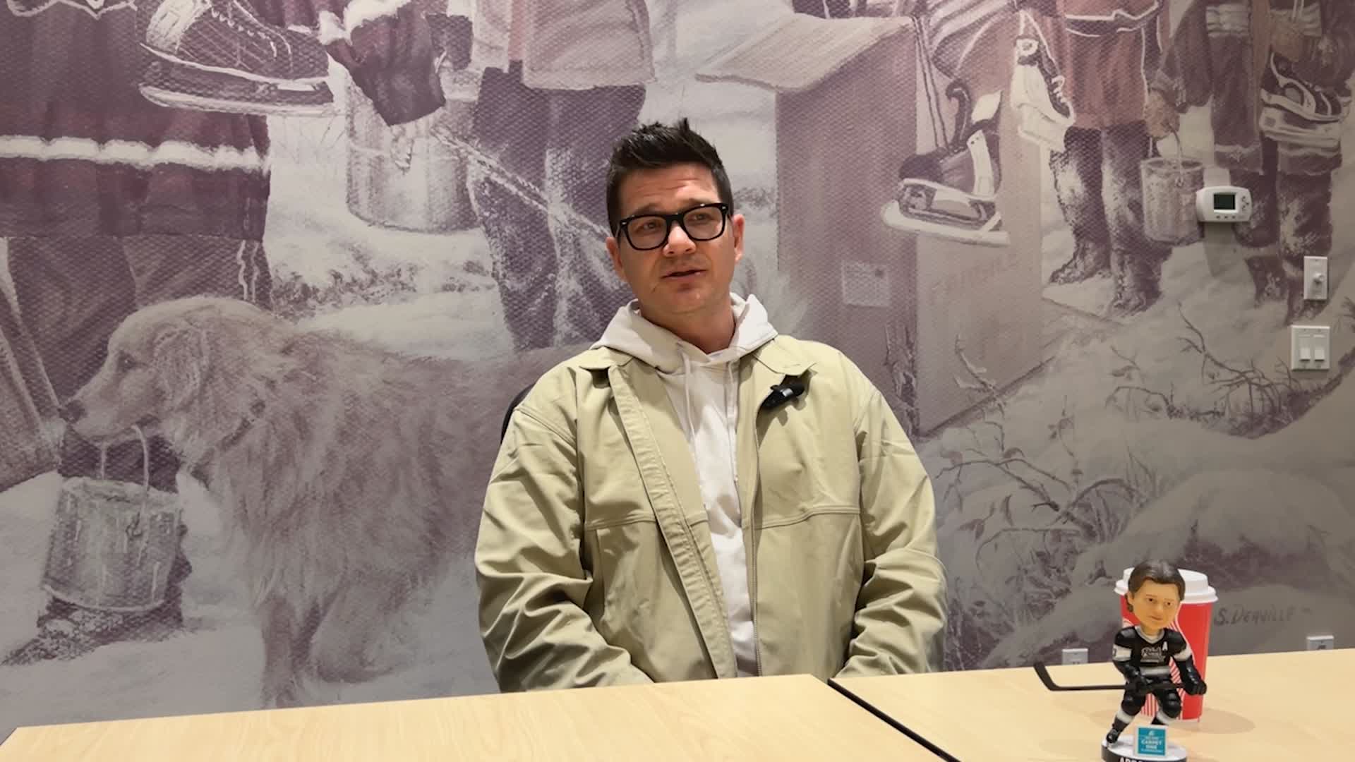 Arron Asham Bobblehead Night - Red Deer Rebels