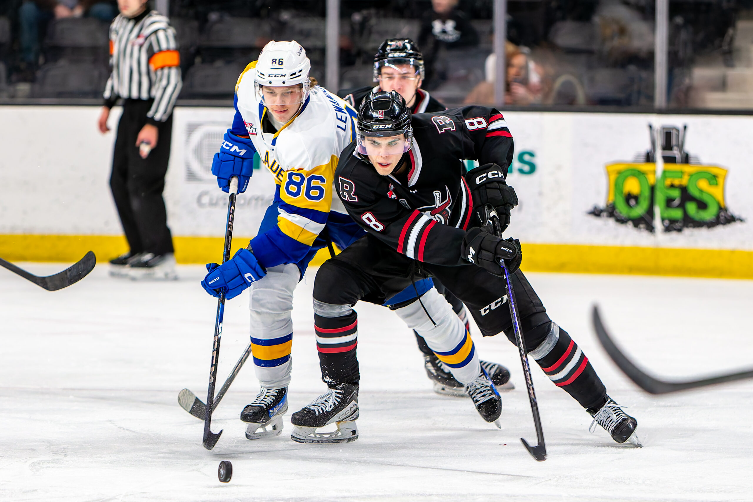Rebels comeback falls just short in overtime loss to Blades - Red Deer Rebels
