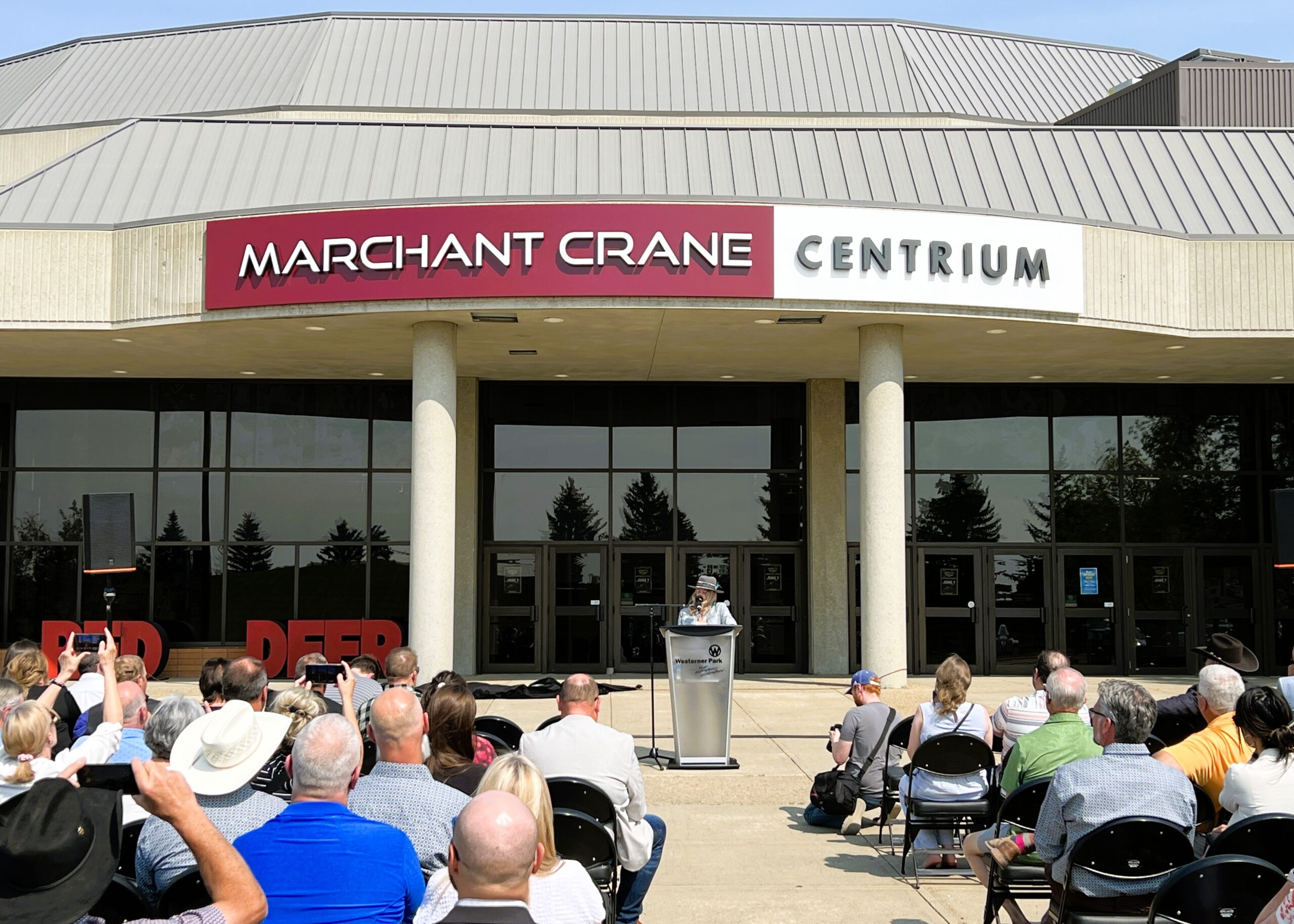 Westerner Park unveils Marchant Crane Centrium - Red Deer Rebels