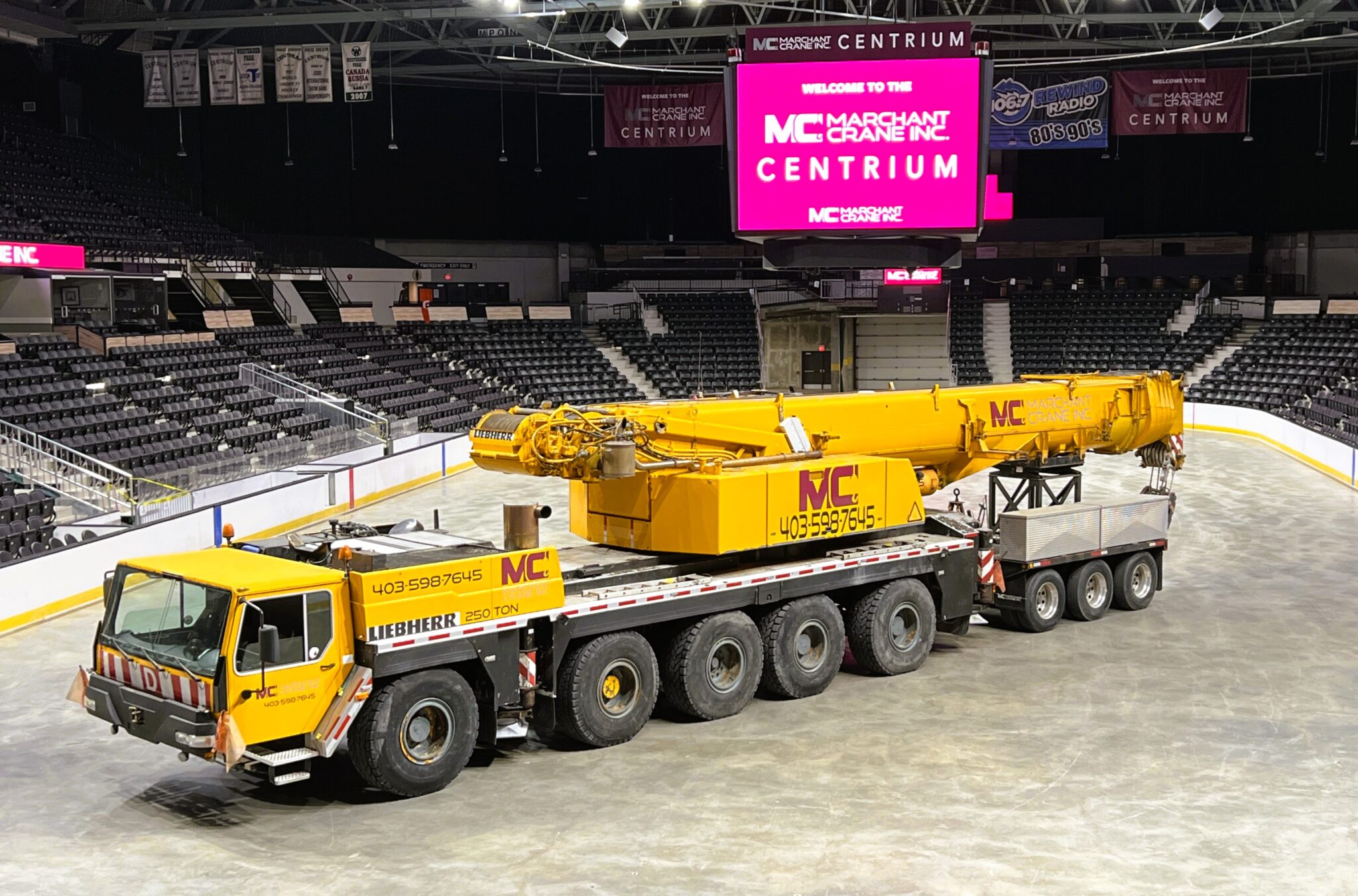 Westerner Park unveils Marchant Crane Centrium - Red Deer Rebels