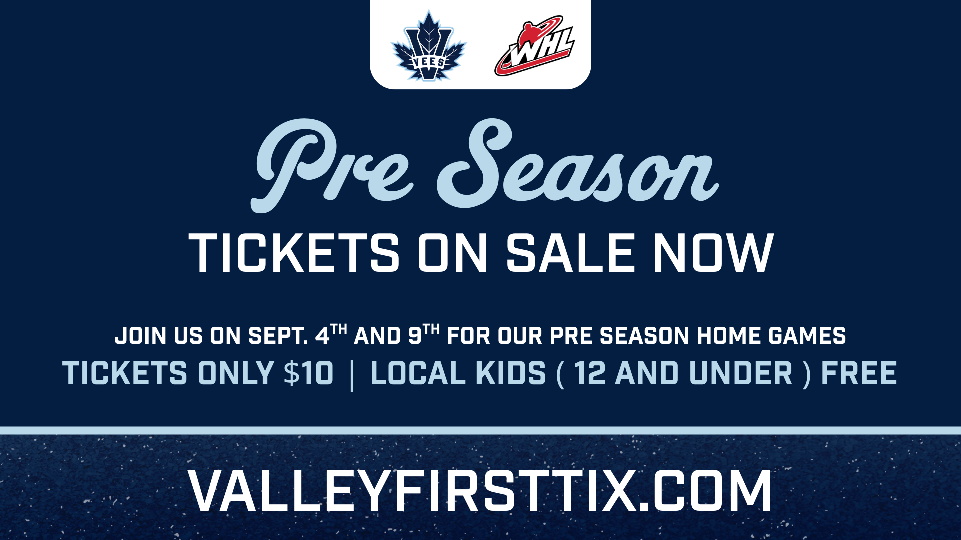 Penticton Vees 2025 - 26 Regular Season Schedule