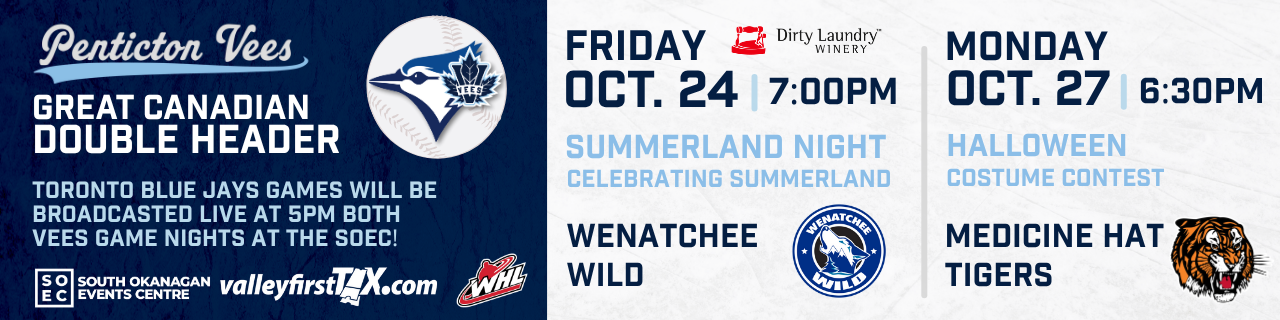 Penticton Vees 2025 - 26 Regular Season Schedule
