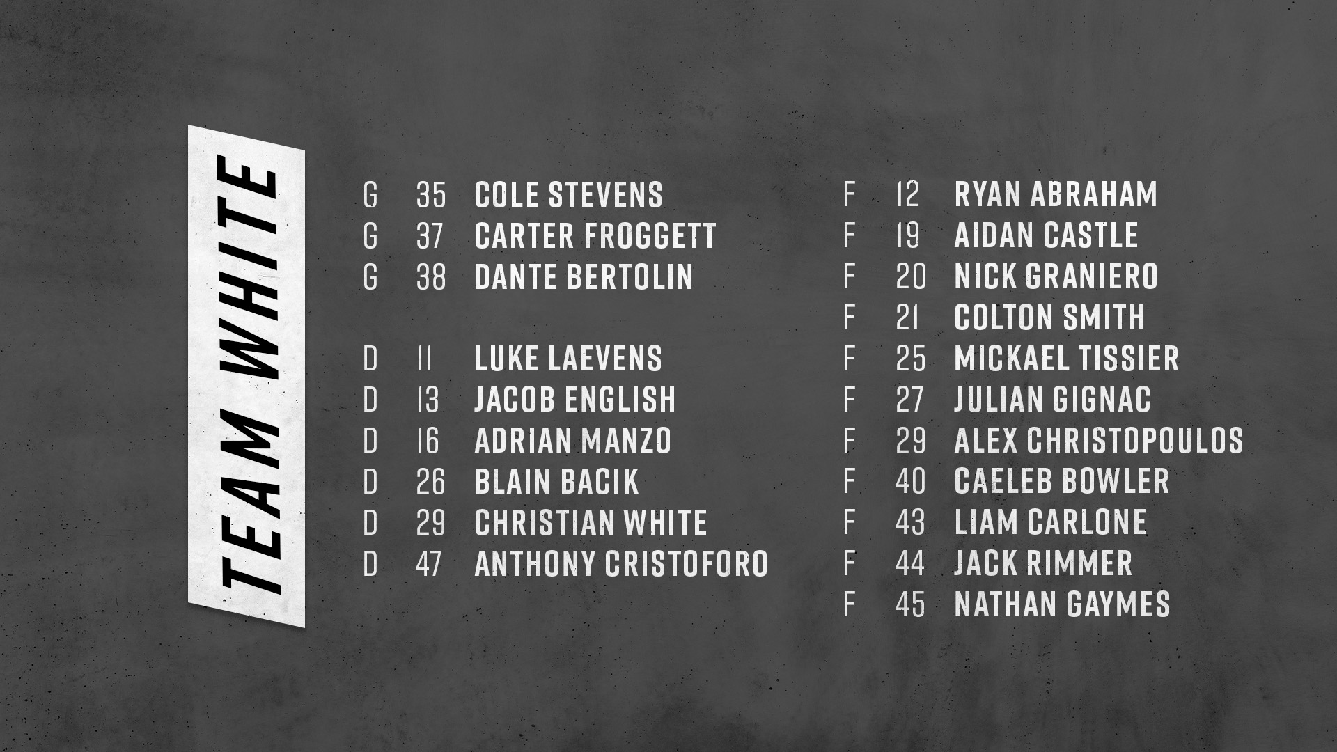 Windsor Spitfires 2023 Training Camp Rosters Announced - Windsor Spitfires