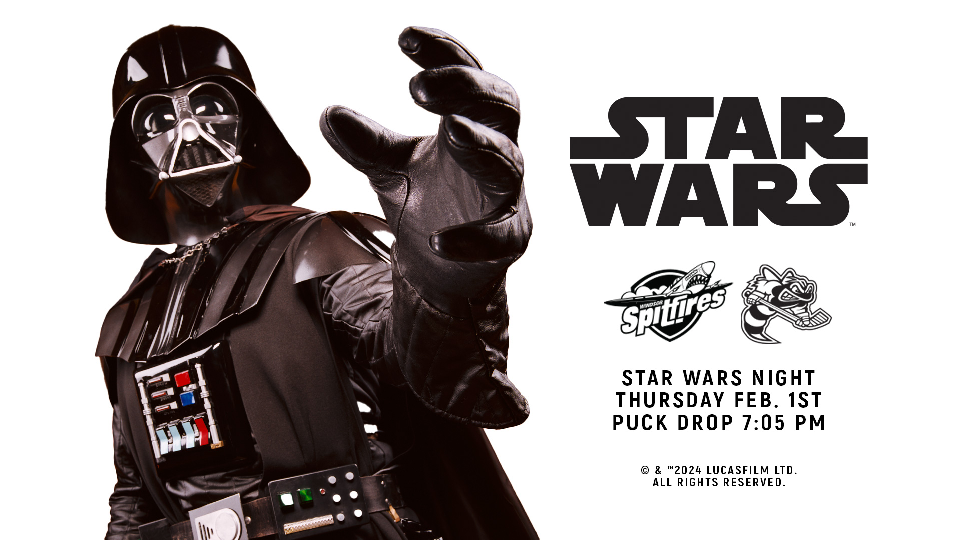 Windsor Spitfires team up with Lucasfilm™ for Star Wars Night ...